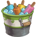 Summer Stripe Ice Bucket - Palia Customization Recipe - Palia Database