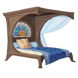 Valley Sunrise Bed - Palia Customization - Palia Database