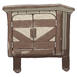 Log Cabin Wall Cabinet - Palia Customization Recipe - Palia Database