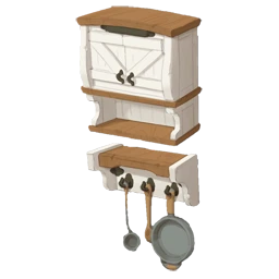 Ranch House Wall Cabinet - Palia Customization Recipe - Palia Database