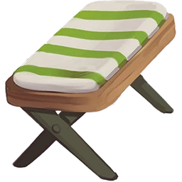 Summer Stripe Bench - Palia Customization Recipe - Palia Database
