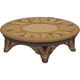 Lily Rattan Coffee Table - Palia Customization Recipe - Palia Database