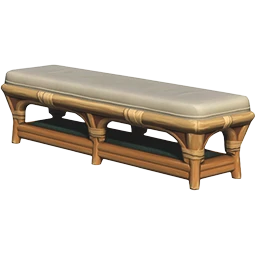 Lily Rattan Bench - Palia Customization Recipe - Palia Database