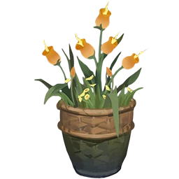 Lily Rattan Small Planter - Palia Customization Recipe - Palia Database
