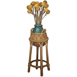 Lily Rattan Standing Vase - Palia Customization Recipe - Palia Database