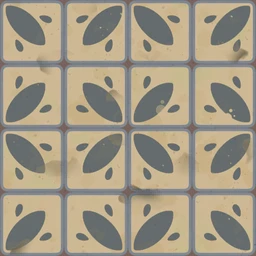 Blue Madder Tile Floor - Palia Floor Tiling - Palia Database