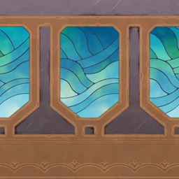 Waves of Water Windows - Palia Wallpaper - Palia Database